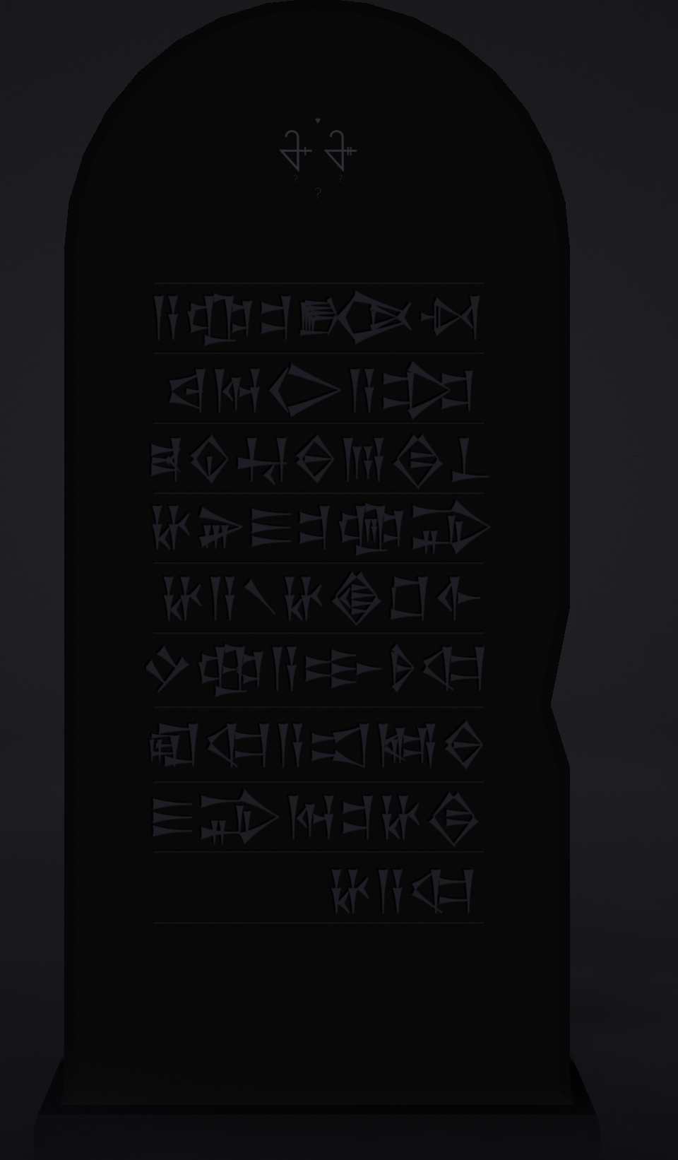 Steam Community :: Guide :: Cuneniform Stele in unicode
