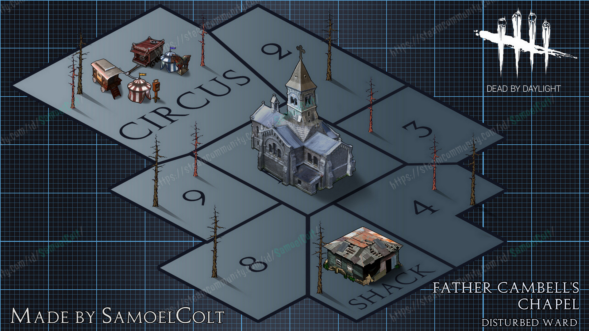 Steam Community :: Guide :: Dead by Daylight - Maps (isometric) update ...