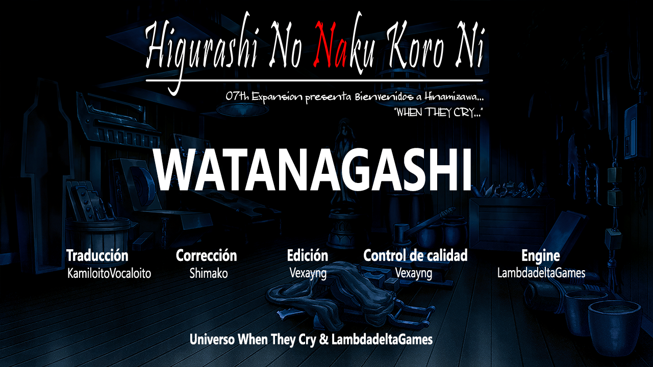 Steam Community :: Guide :: Higurashi No Naku Koro Ni : WATANAGASHI ...