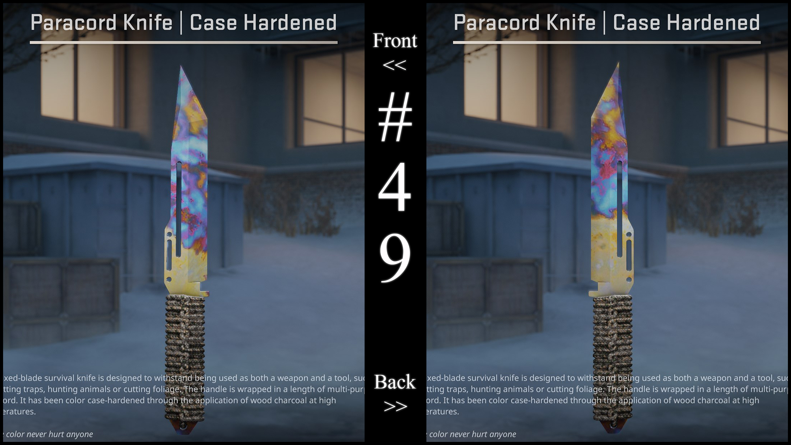 Steam Community :: Guide :: Case Hardened Paracord - All Patterns