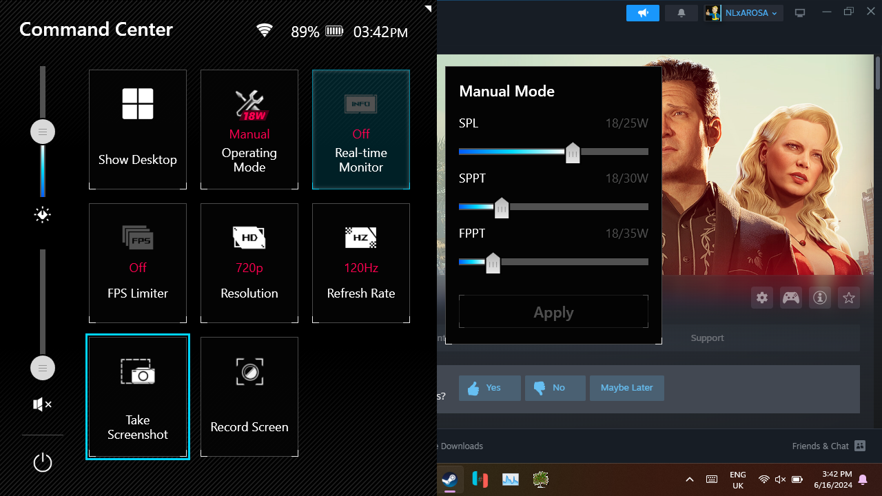 Steam Community :: Guide :: ASUS ROG Ally - Optimised settings