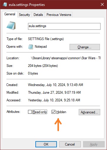 Steam Community :: Guide :: How to Fix EULA Bug in Steam's SWTOR Launcher