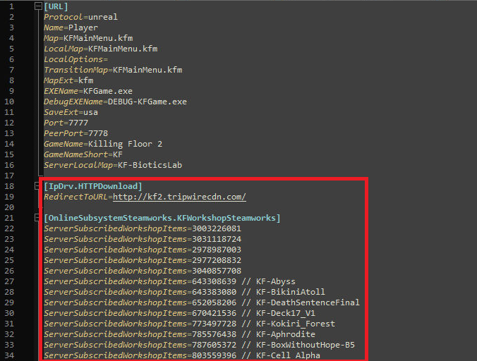 Steam Community :: Guide :: How to setup a KF2 Server with custom maps ...