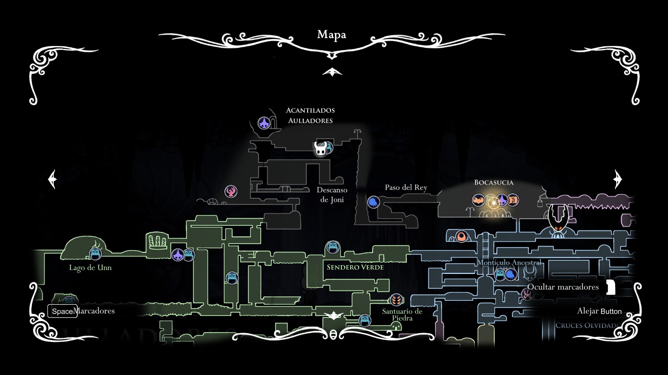 Steam Community :: Guide :: Hollow Knight - Ubicaciones del Señor Seta