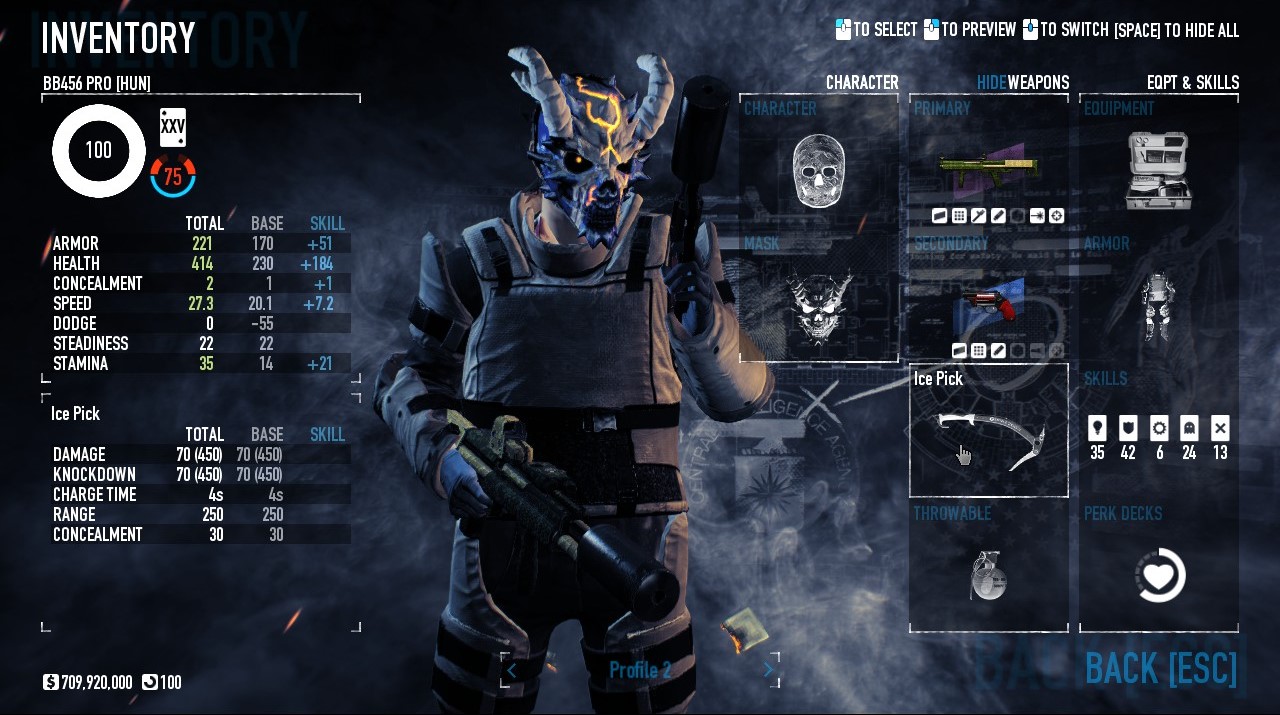 Steam Community :: Guide :: PAYDAY2: Tank+Inspire Build