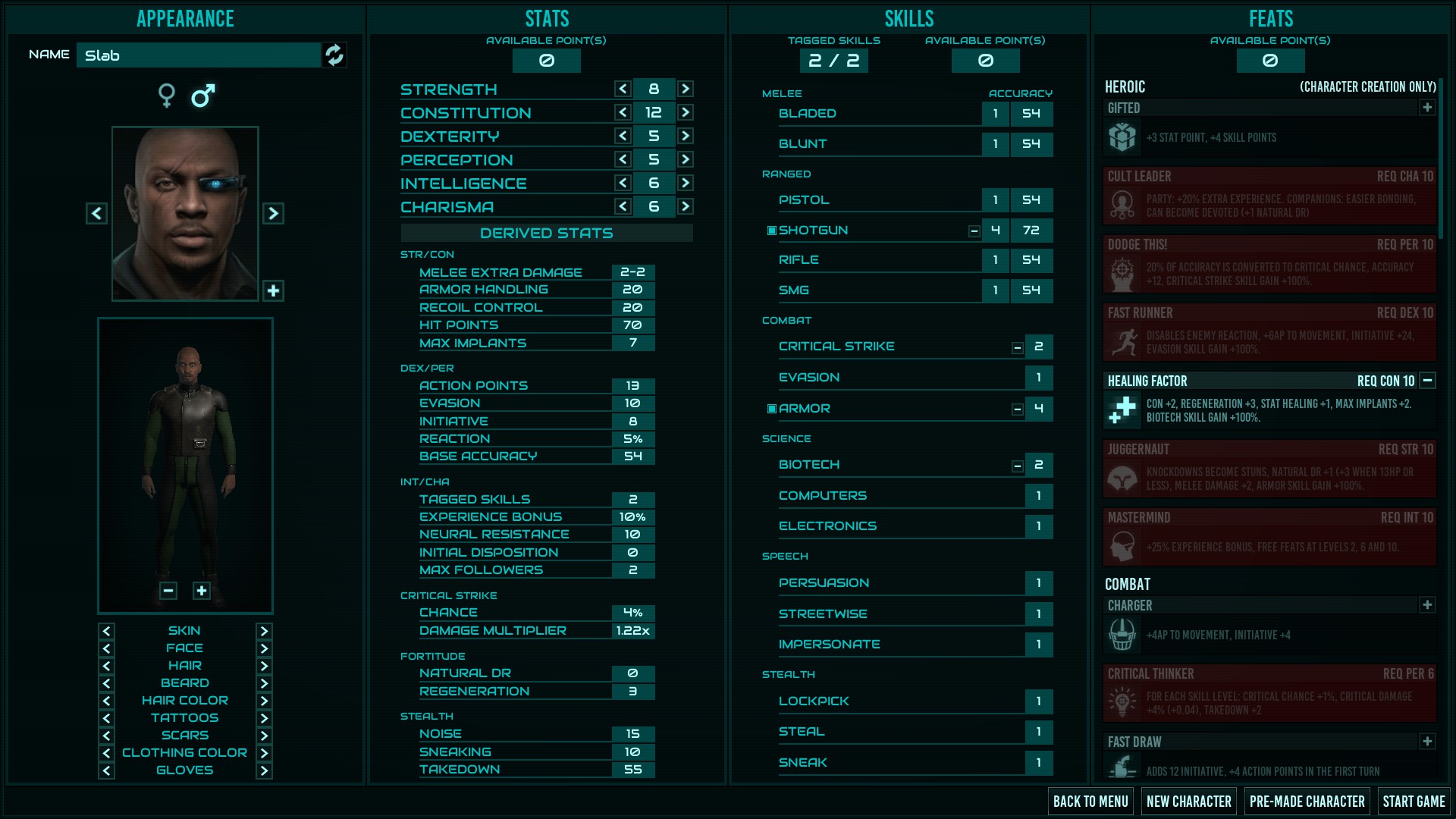 Steam Community :: Guide :: Character Creation Guide