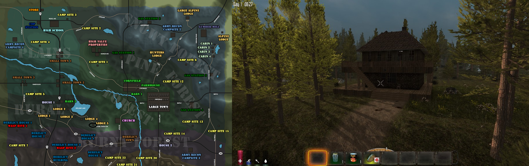 Steam Community :: Guide :: 7 Days to Die buildings map and pictures ...