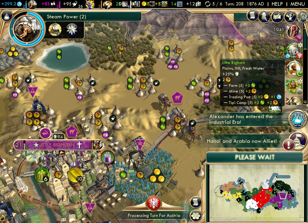 LS Civ Set II: The Sioux – Steam Solo