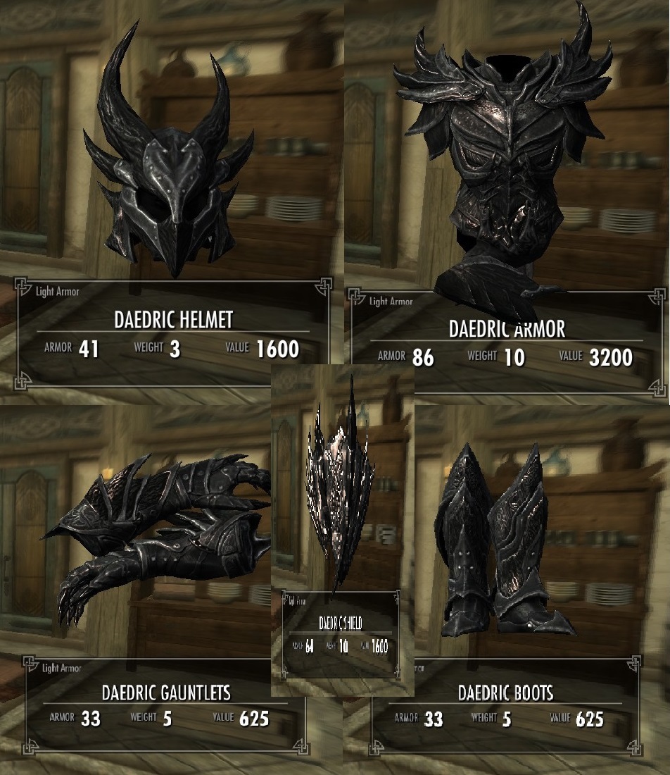 Steam Workshop :: Light Daedric Armor
