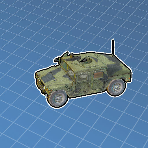 Steam Workshop::Humvee with 50 cal. turret