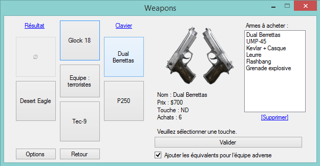 Steam Community :: Guide :: Acheter ses armes rapidement dans CS:GO (Binds)