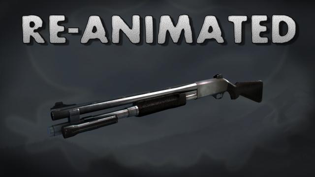 Steam Workshop::Chrome Shotgun First Person Animations Remade