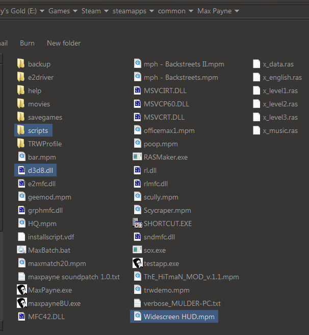 Steam Community :: Guide :: Max Payne Widescreen Fix V2