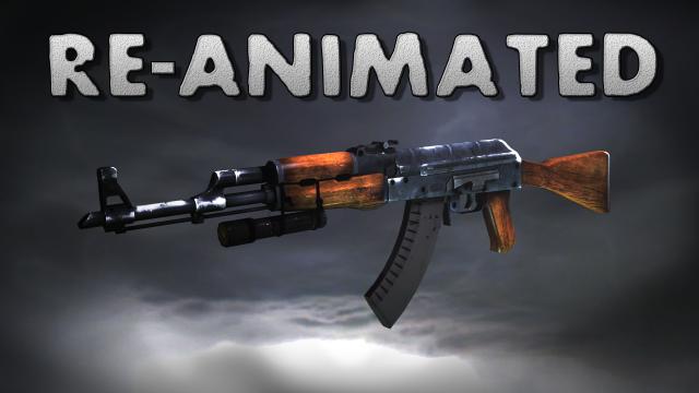 Steam Workshop::AK-47 First Person Animations Remade