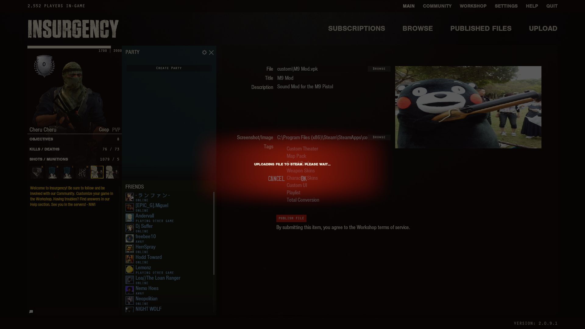 Creating Custom Sound Mods for Insurgency – Steam Solo