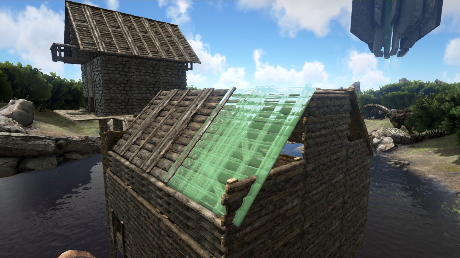 Ark Survival Evolved Metal Sloped Ceiling | Shelly Lighting