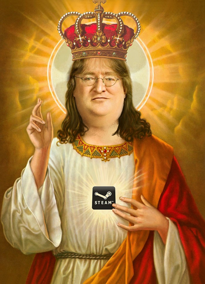 Steam Community :: Guide :: "The Gaben" (by Edgar Allen Mann)