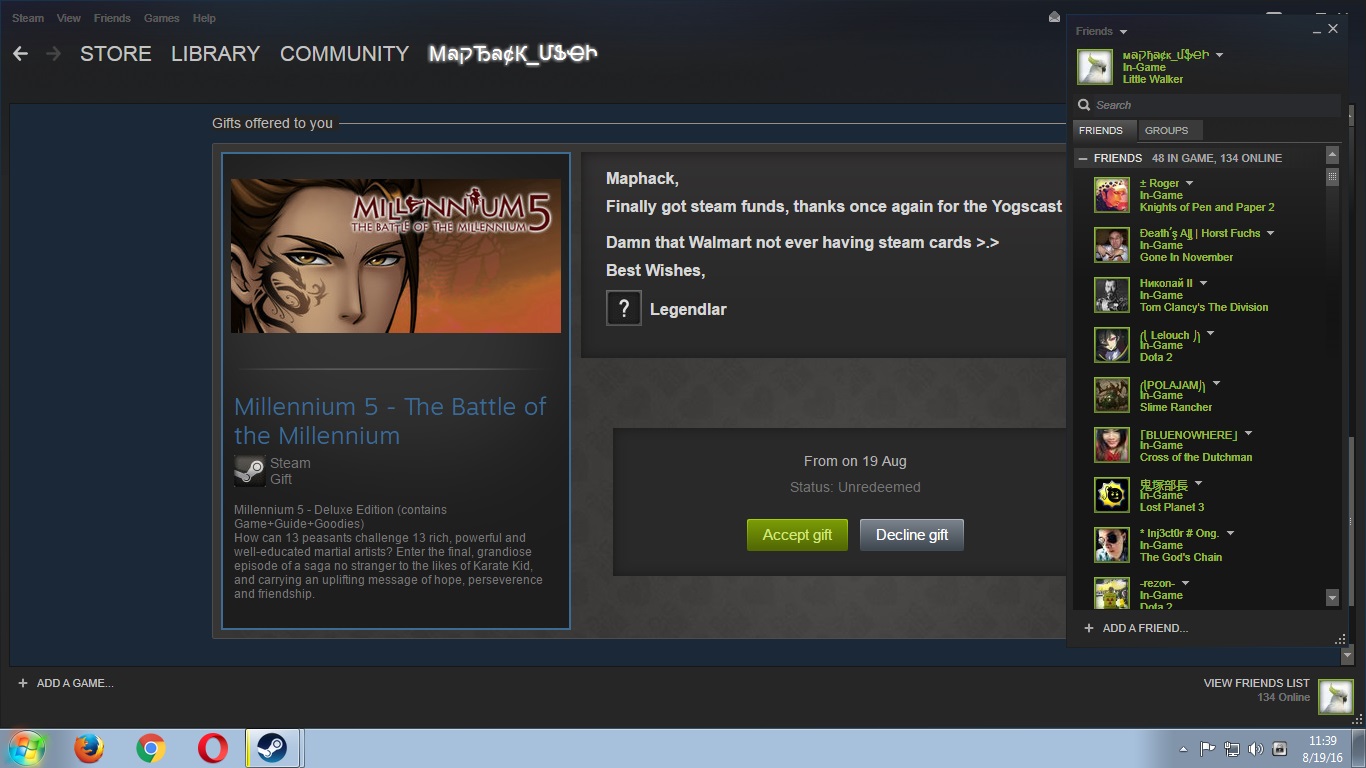 Steam Community :: Millennium 5 - The Battle of the Millennium