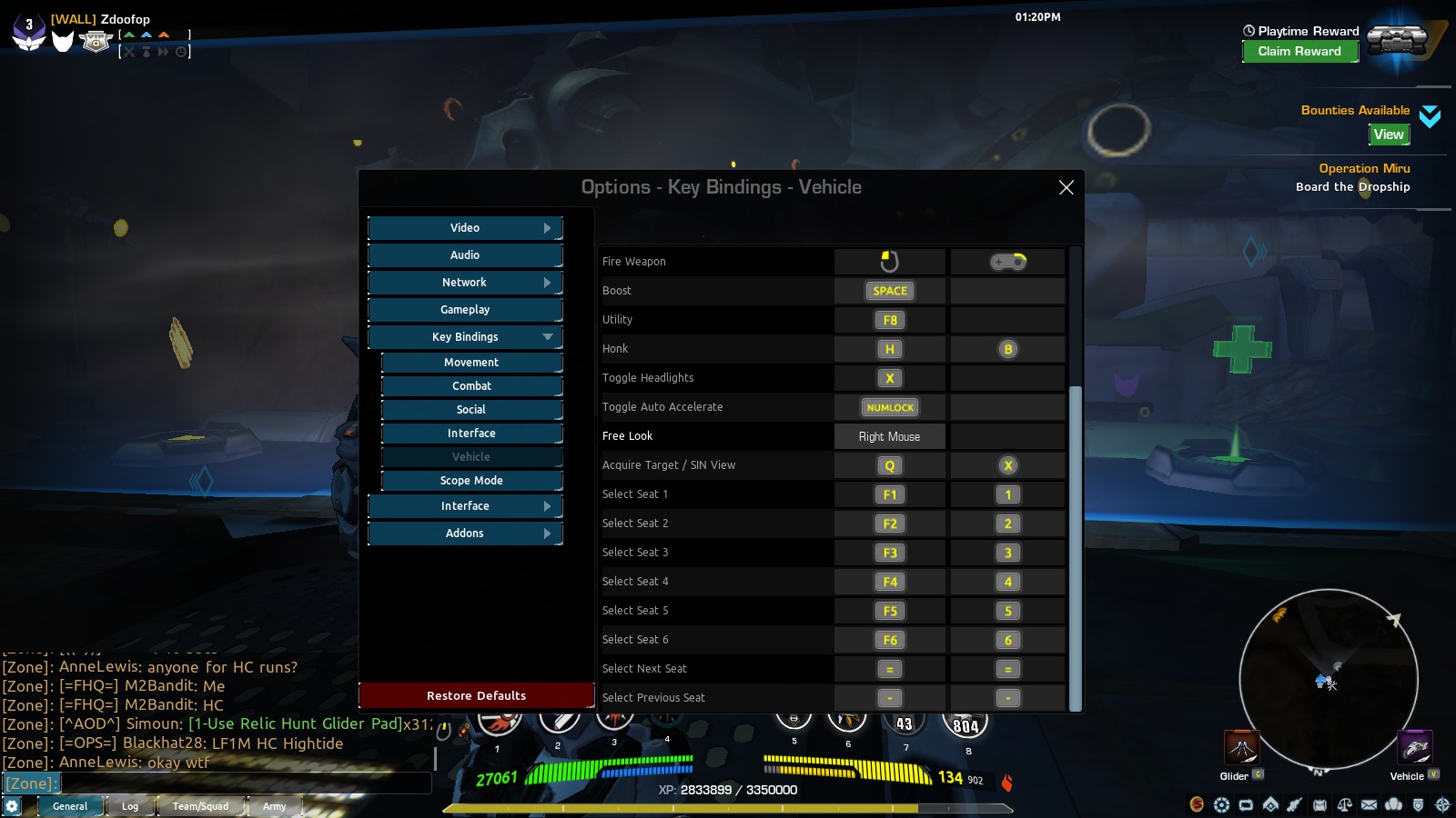 Convenient Keybinds – Steam Solo