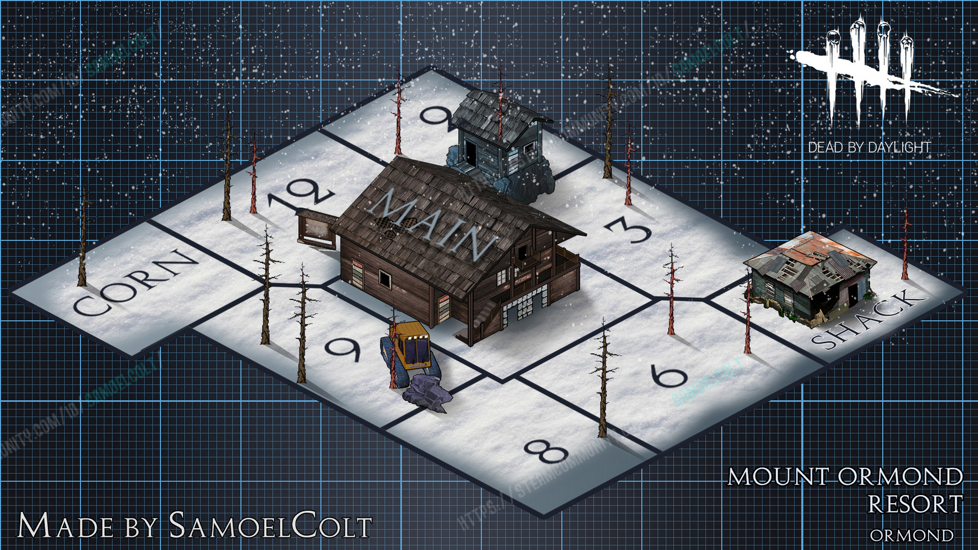 Steam Community :: Guide :: Dead by Daylight - Maps (isometric) update ...