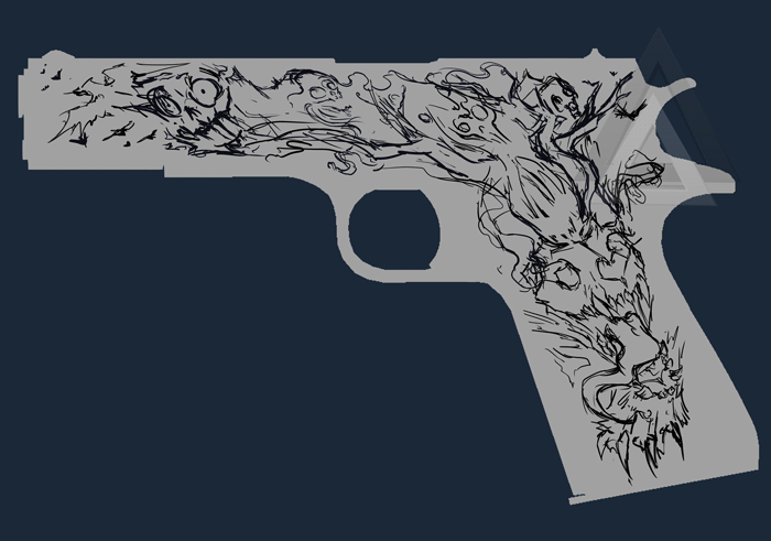 Steam Workshop::M1911 | Dark Power