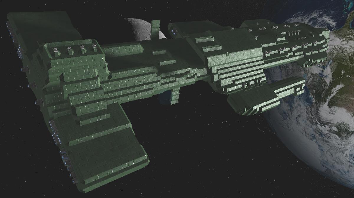 Steam Workshop::Stargate Aurora class Ancient Battleship
