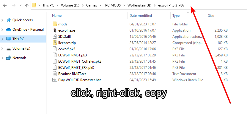 Steam Community :: Guide :: Link ECWolf to Steam + HD Sprites