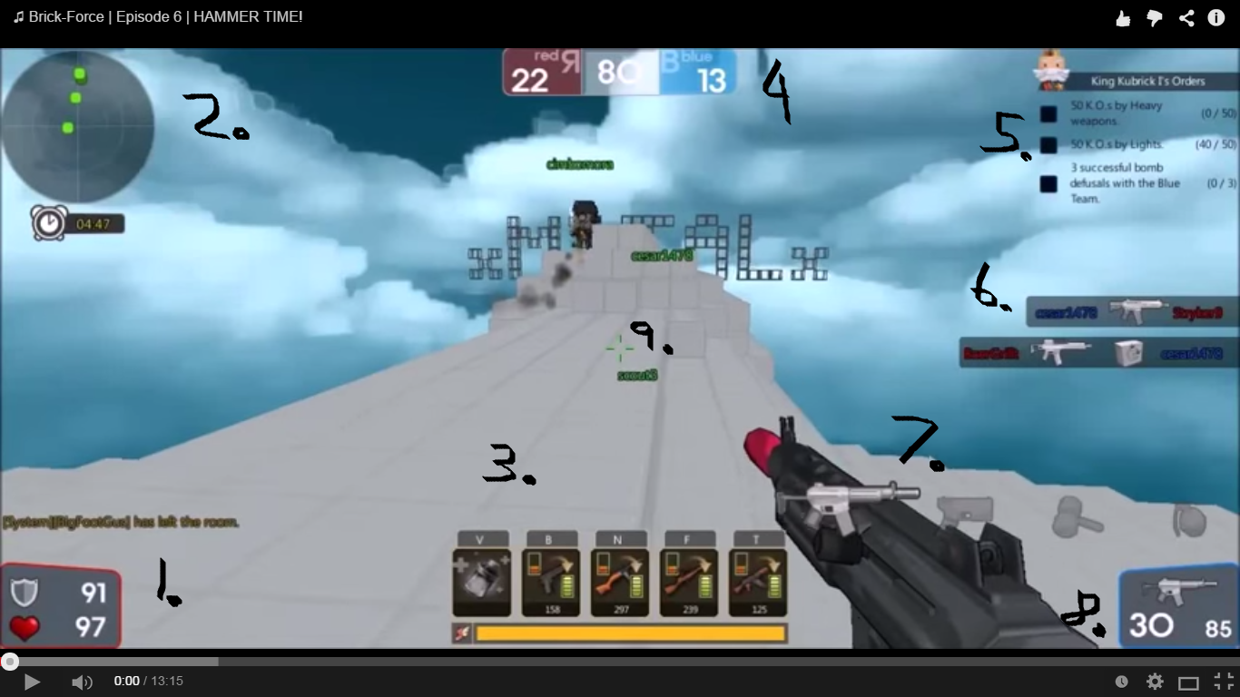 For all new to Brick Force – Steam Solo