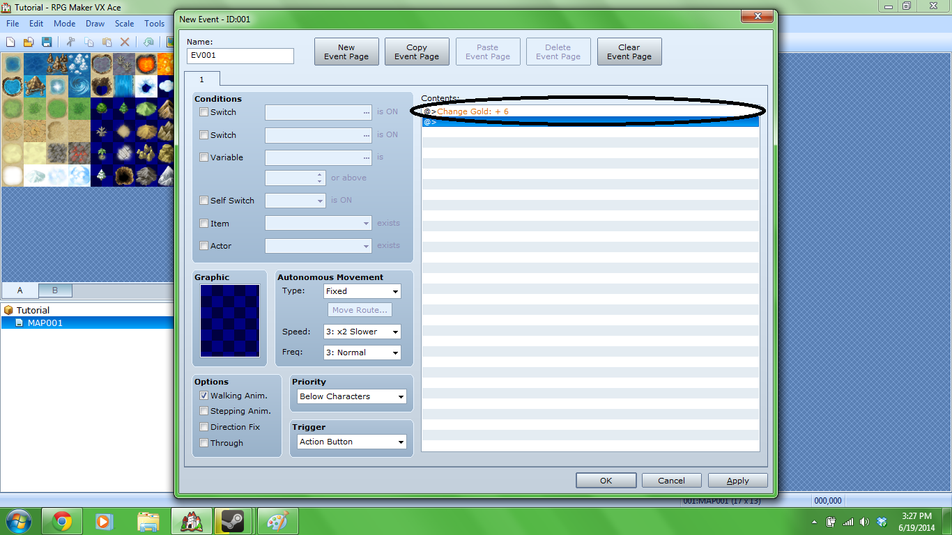 Basics of Event Editing – Steam Solo