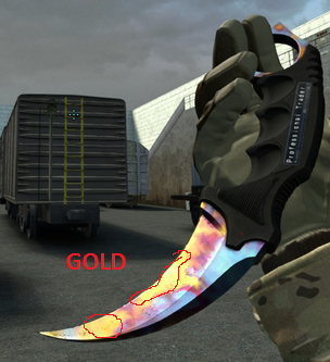 Steam Community :: Guide :: The Case Hardened Pattern Color Guide, Blue ...