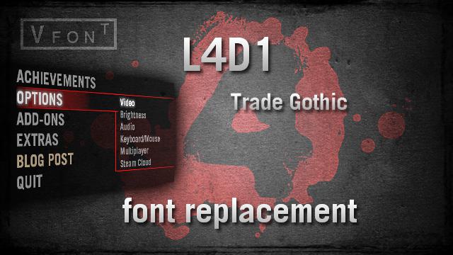 Steam Workshop::Font - L4D1