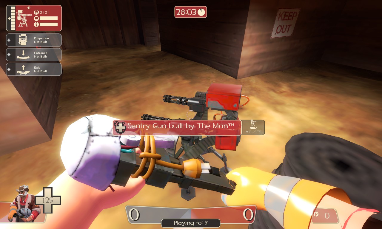 Steam Community :: Guide :: 2fort sentry spots