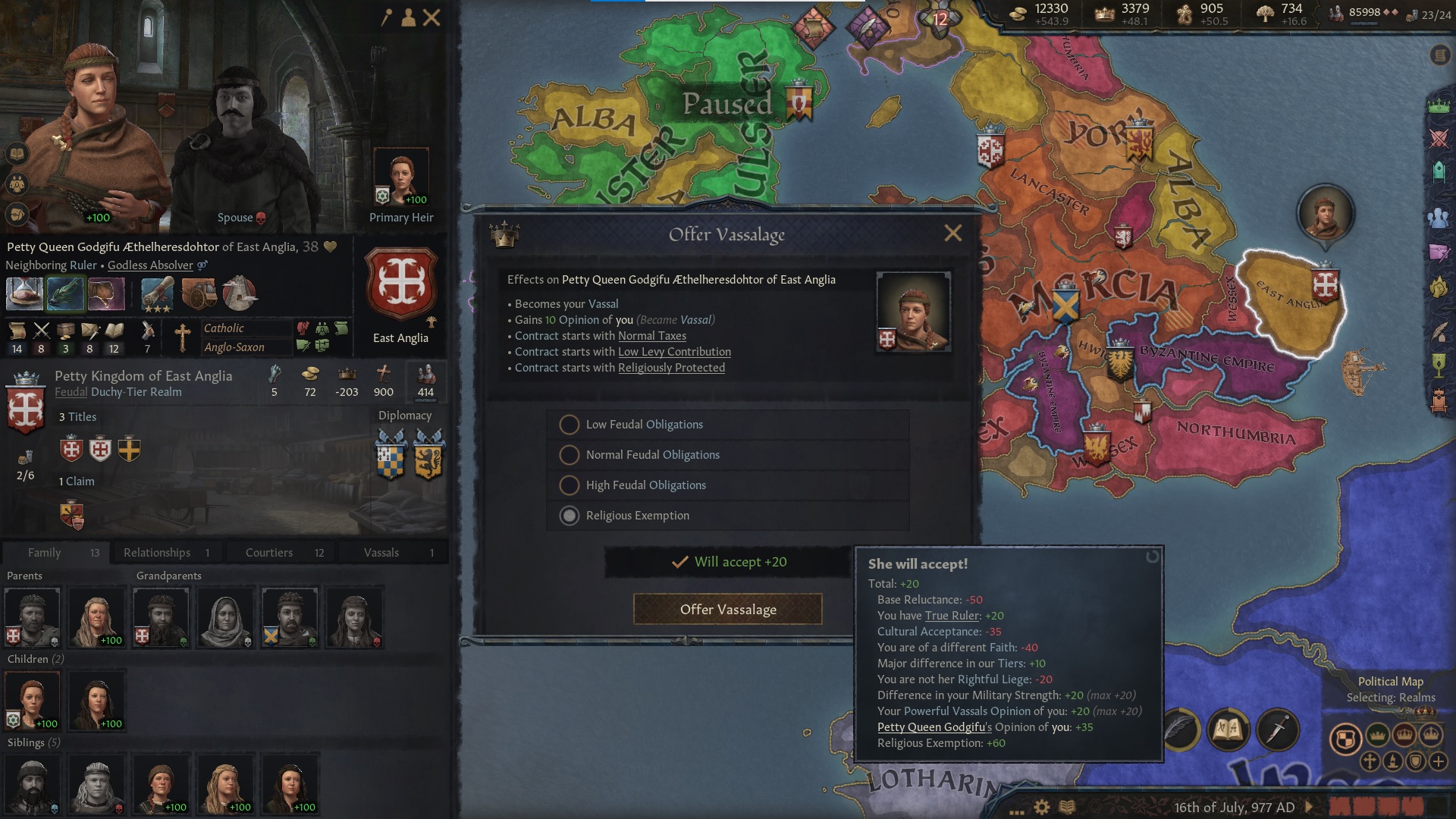 Steam Community :: Guide :: CK3: Peacefully Conquering 12 Kingdoms ...
