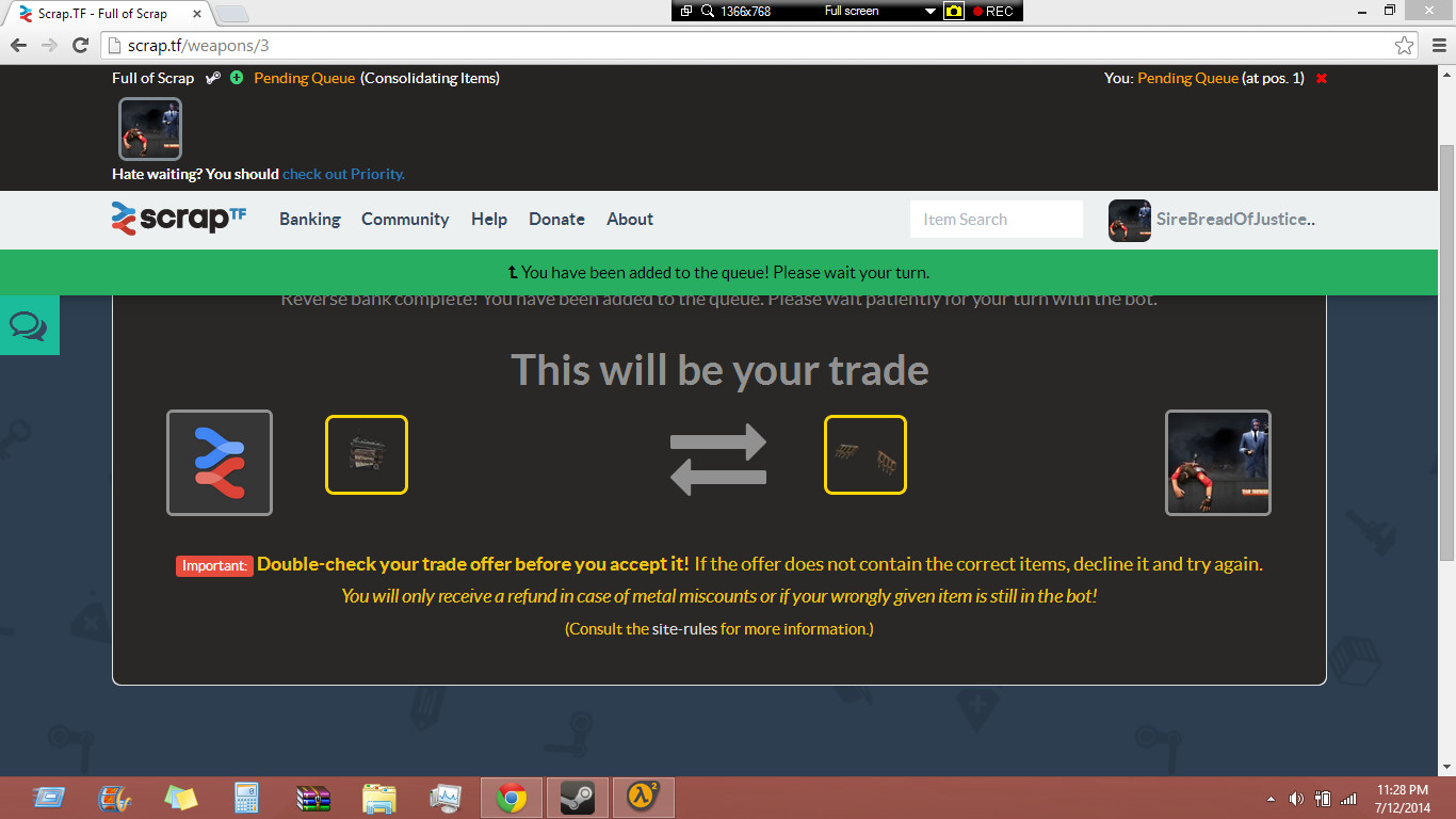 Steam Community :: Guide :: How to use Scrap.tf