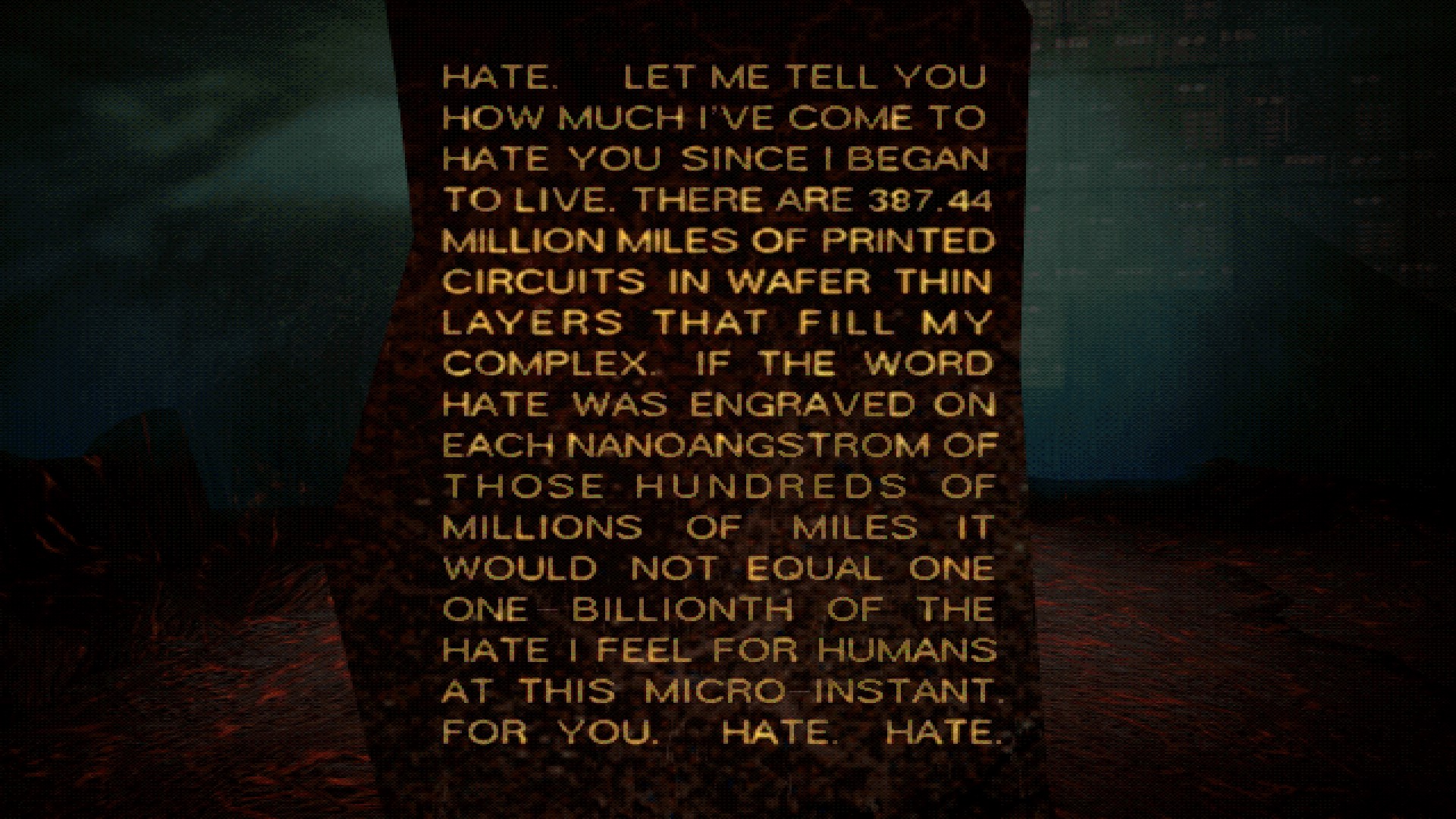 Steam Community :: I Have No Mouth, and I Must Scream