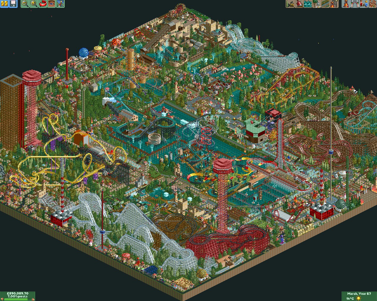 Steam Community :: RollerCoaster Tycoon 2: Triple Thrill Pack