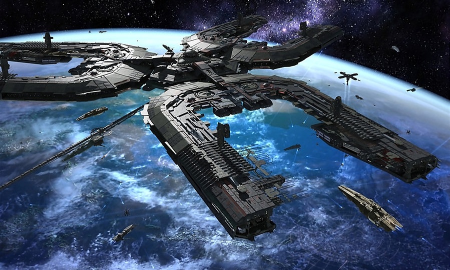 Steam Workshop::Terran Federation Shipyards