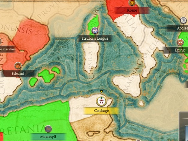 Carthage Legendary: the first 10 turns. – Steam Solo