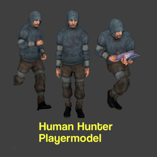 Steam Workshop::Human Hunter Playermodel server content