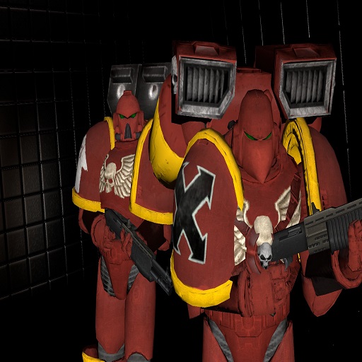 Steam Workshop::WarHammer 40,000 Red Hunter Marines ( NPCs )