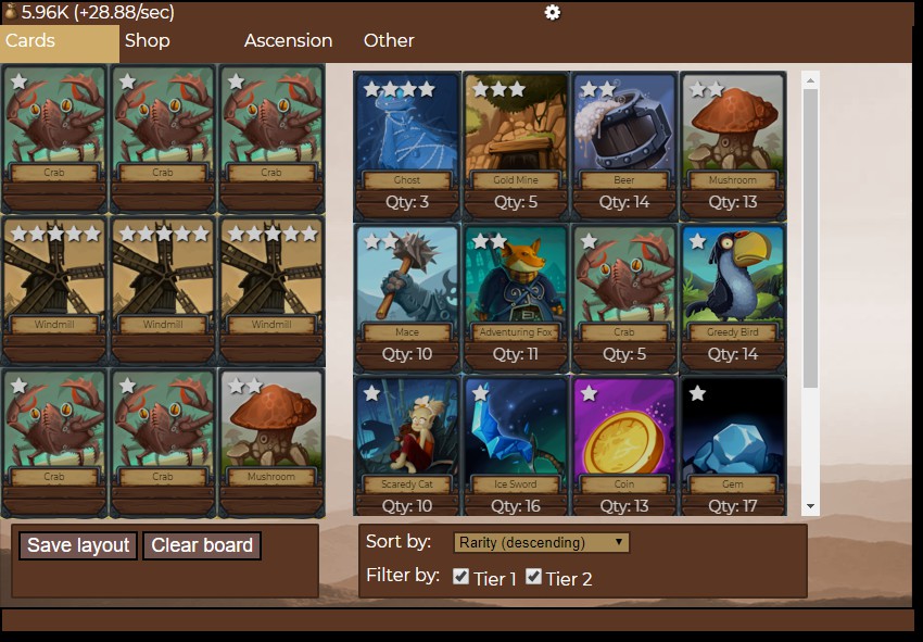 Steam Community :: Creature Card Idle