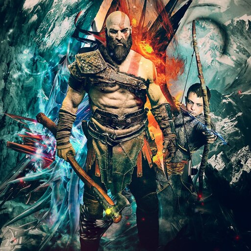 Oficina Steam God Of War 4K Wallpaper 2019