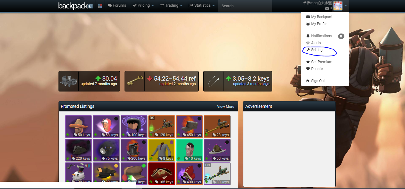 Steam Community :: Guide :: 【攻略向】如何正确食用backpack.tf (HOW TO USE BACKPACK.TF)