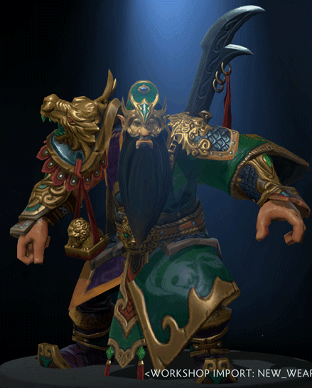 Steam Workshop::[TI9]"GUAN YU-Chinese War God" set