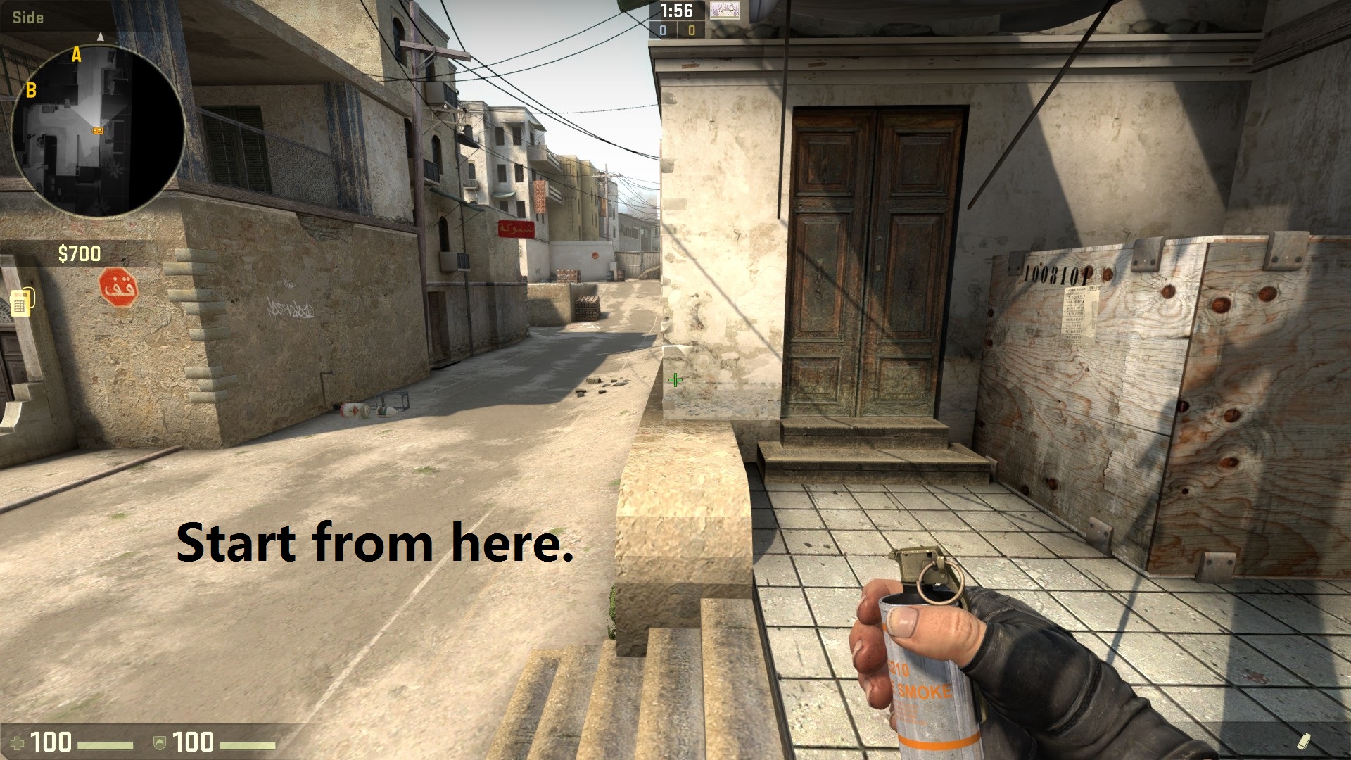 Steam Community :: Guide :: Smoke long A - CT base for T [de_dust2]