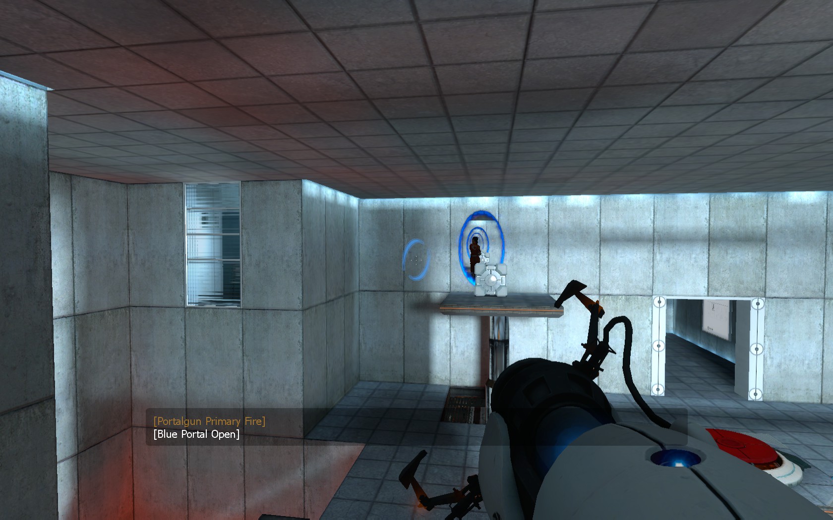 Walkthrough (to the blue and yellow portal gun) – Steam Solo