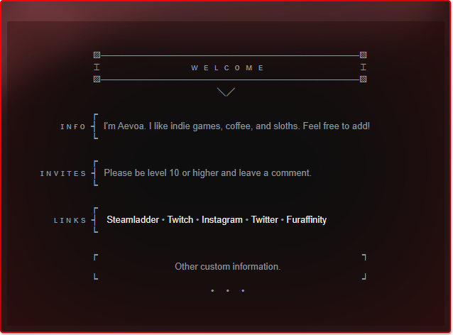 Steam Community :: Guide :: 70+ Info Box Templates