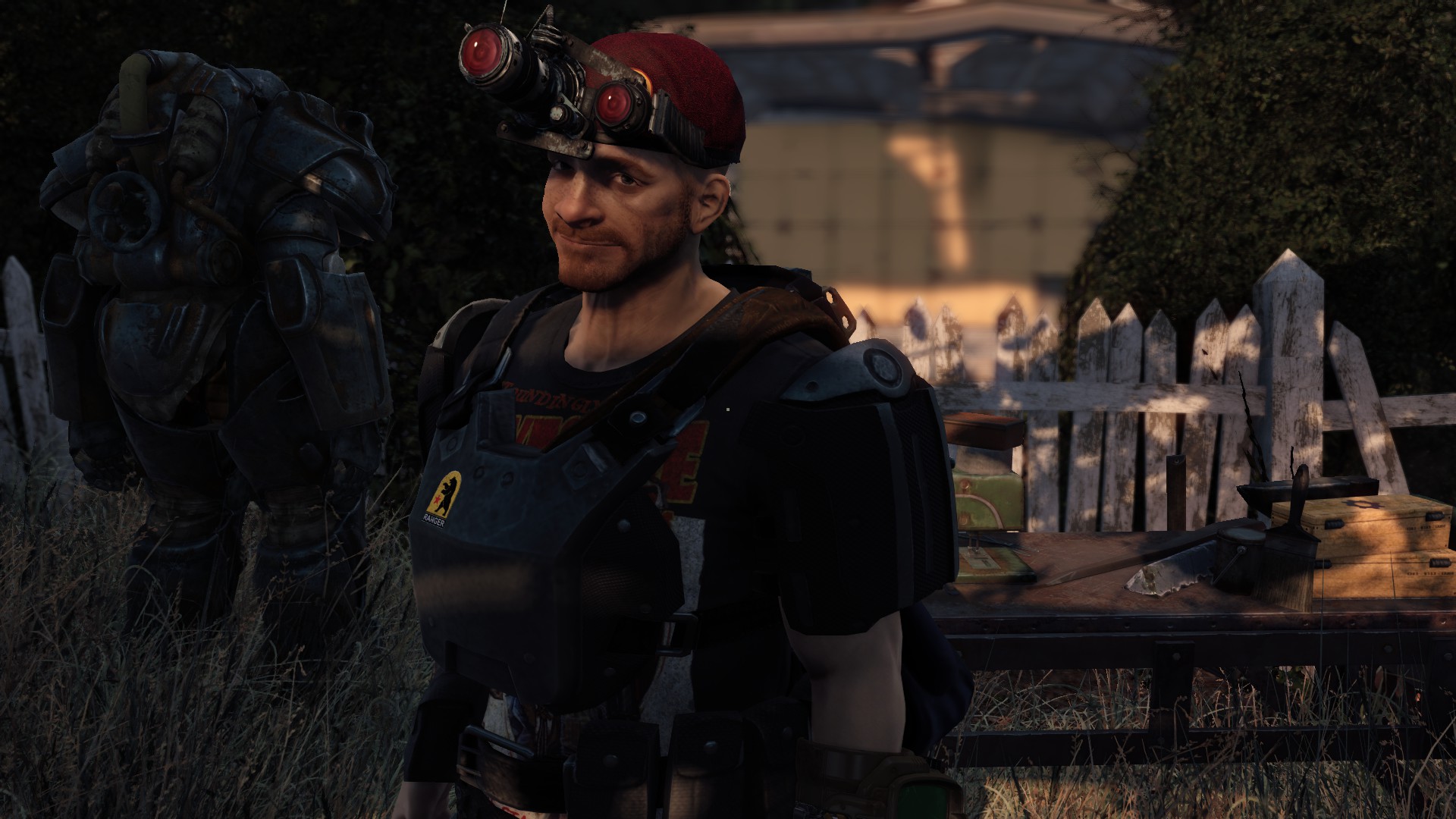 Ranger Nate looks like he's tired of my shit. : r/fo4