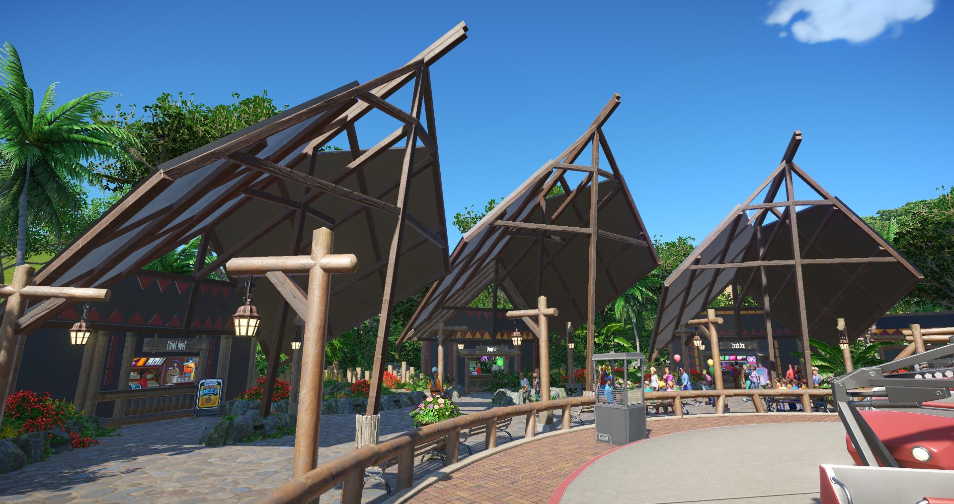 Steam Workshop::Koali Beach - Tri-Storm ride incl. restaurants by ...