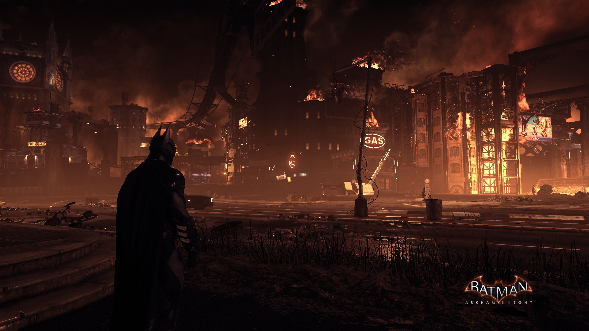 Welcome to Gotham, City on Fire : r/BatmanArkham